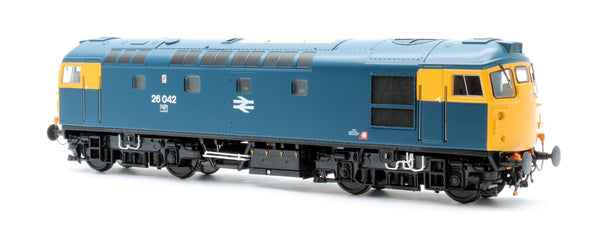 Heljan 2644 Class 26 BR Blue 26042 (dual braked) Diesel – Rails