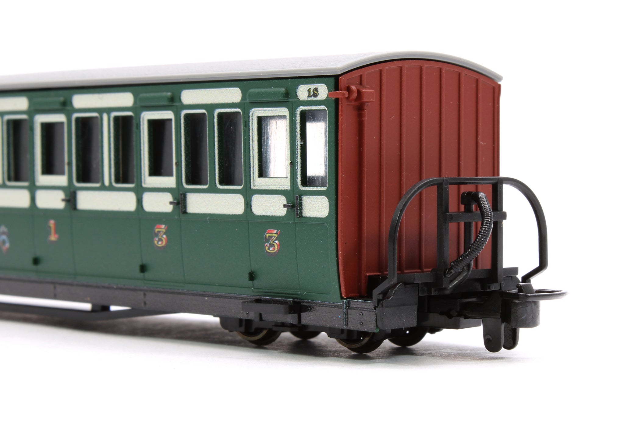 Peco GR-601B Ffestiniog Railway Short 'Bowsider' Bogie Coach, Early ...
