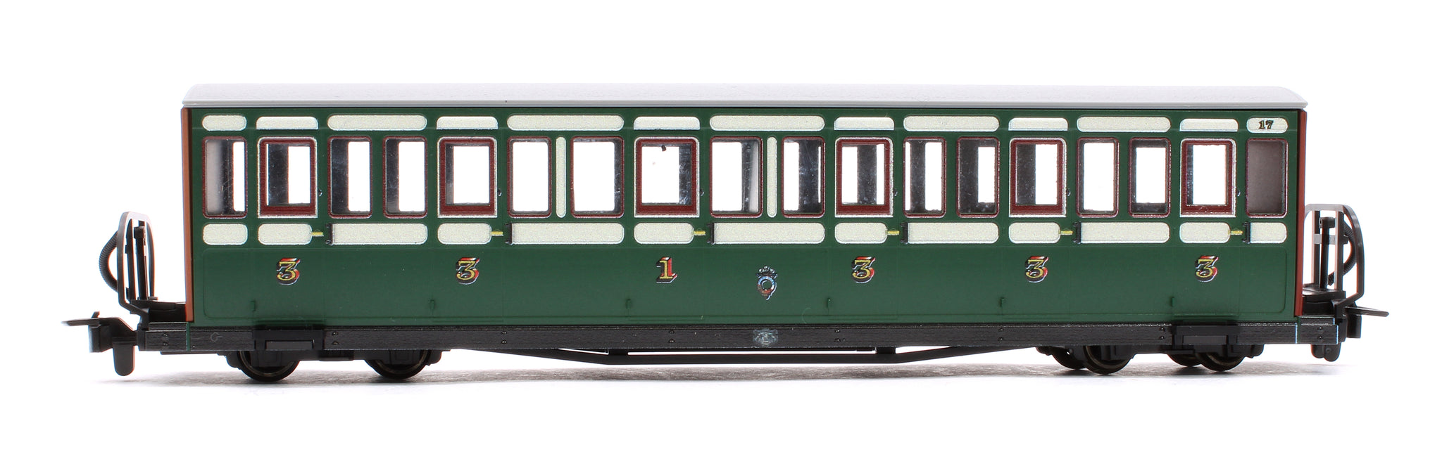 Peco GR-601A Ffestiniog Railway Short 'Bowsider' Bogie Coach, Early ...