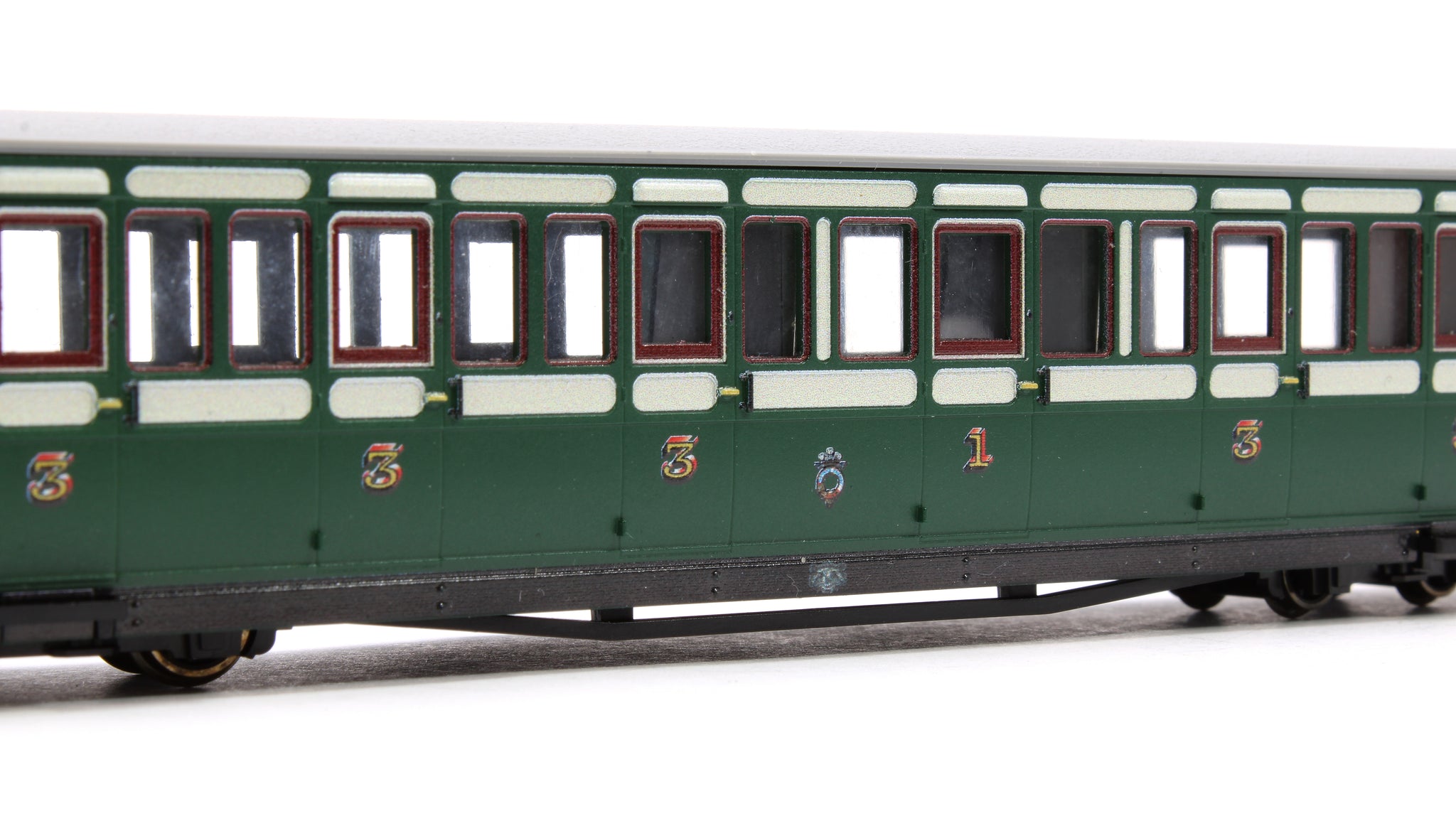Peco GR-601A Ffestiniog Railway Short 'Bowsider' Bogie Coach, Early ...