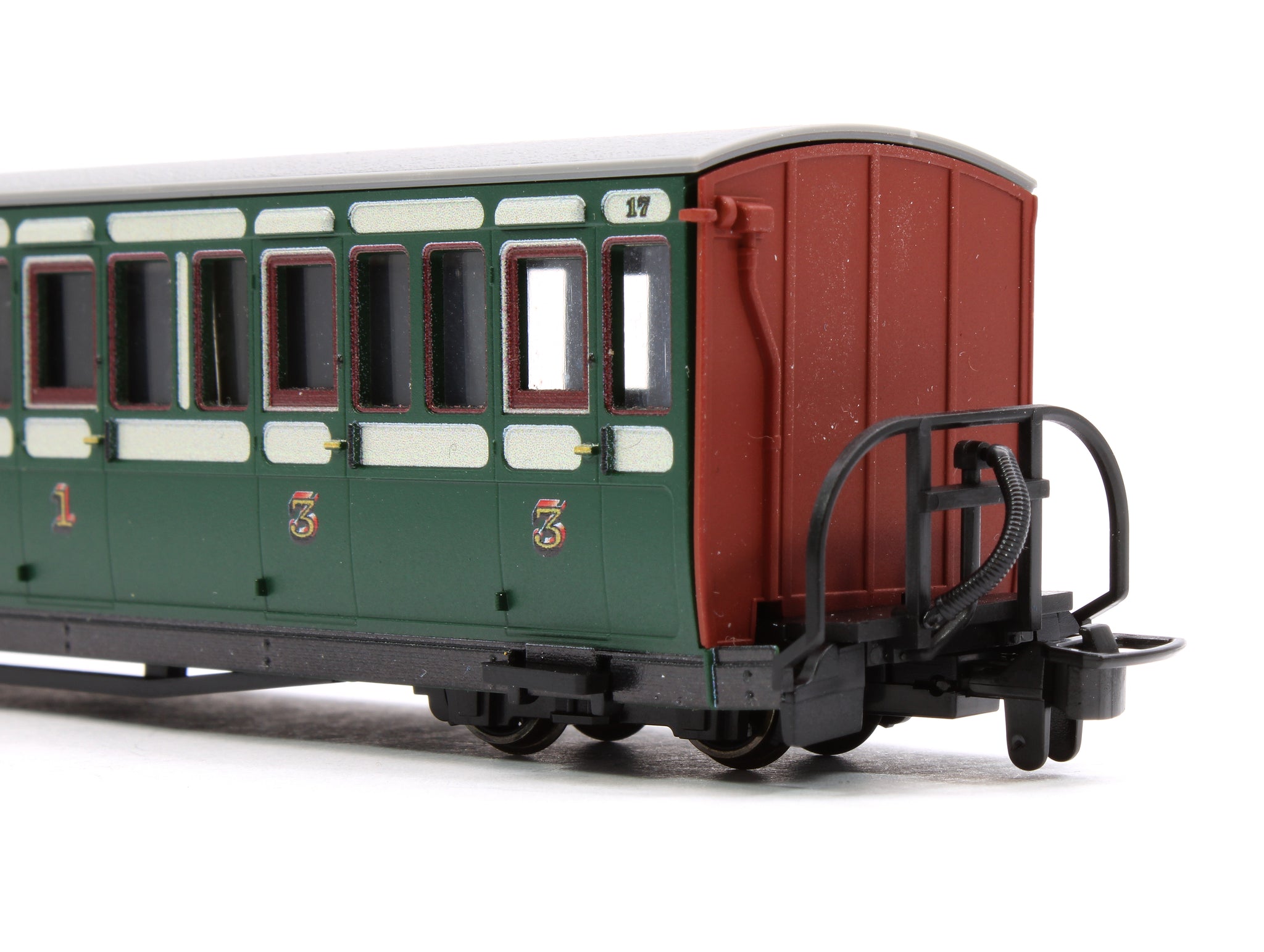 Peco GR-601A Ffestiniog Railway Short 'Bowsider' Bogie Coach, Early ...