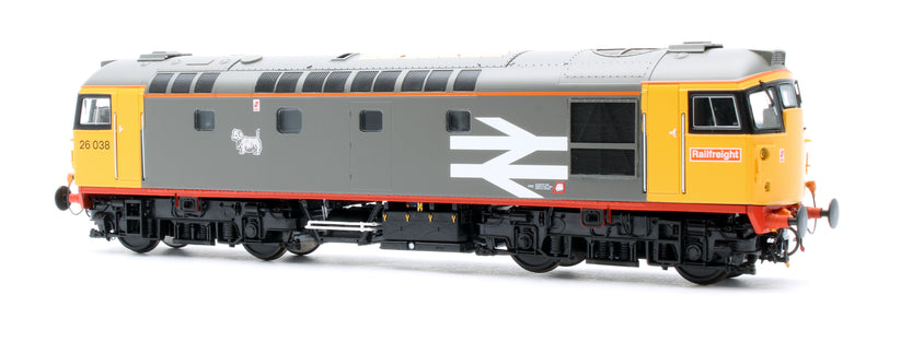 Heljan 2645 Class 26 Railfreight Red Stripe 26038 Diesel – Rails