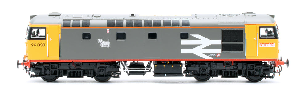 Heljan 2645 Class 26 Railfreight Red Stripe 26038 Diesel – Rails