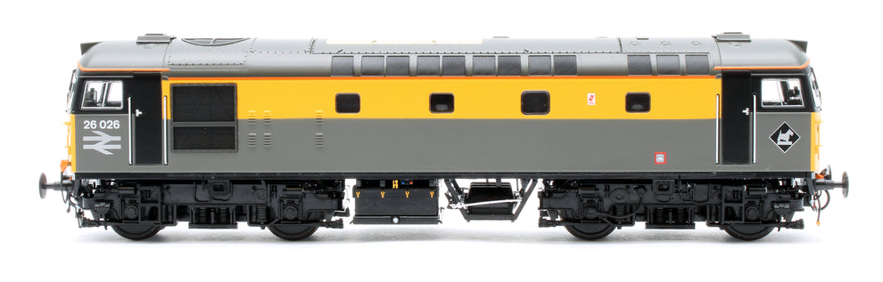 Heljan 2646 Class 26 Civil Engineers Grey/Yellow 26026 Diesel – Rails