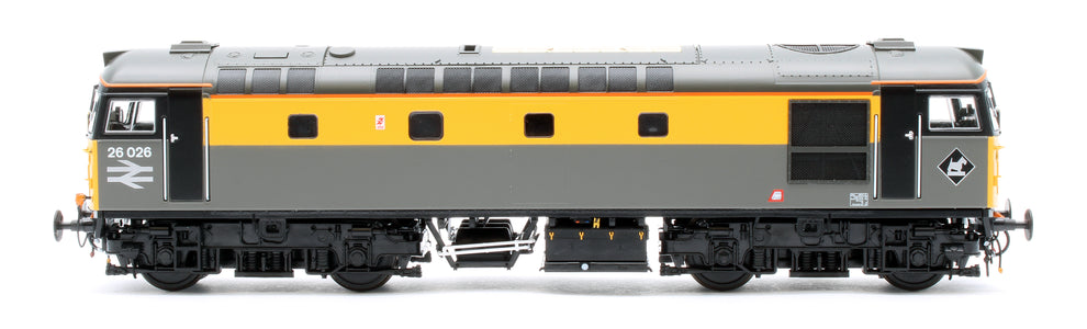 Heljan 2646 Class 26 Civil Engineers Grey/Yellow 26026 Diesel – Rails