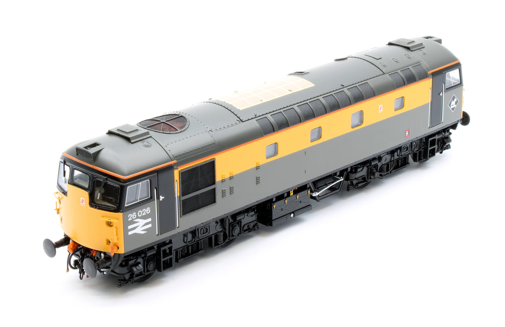 Heljan 2646 Class 26 Civil Engineers Grey/Yellow 26026 Diesel – Rails