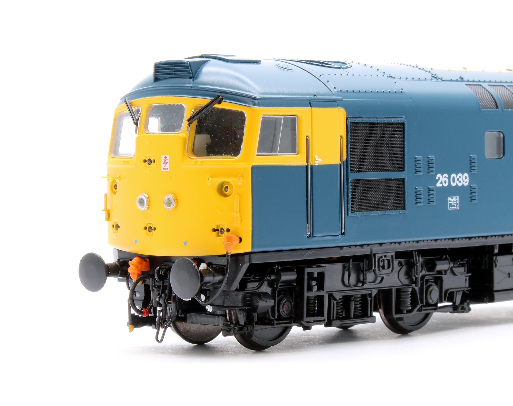 Heljan 2625 Class 26 039 BR Blue (Full Yellow Ends) With Twin – Rails