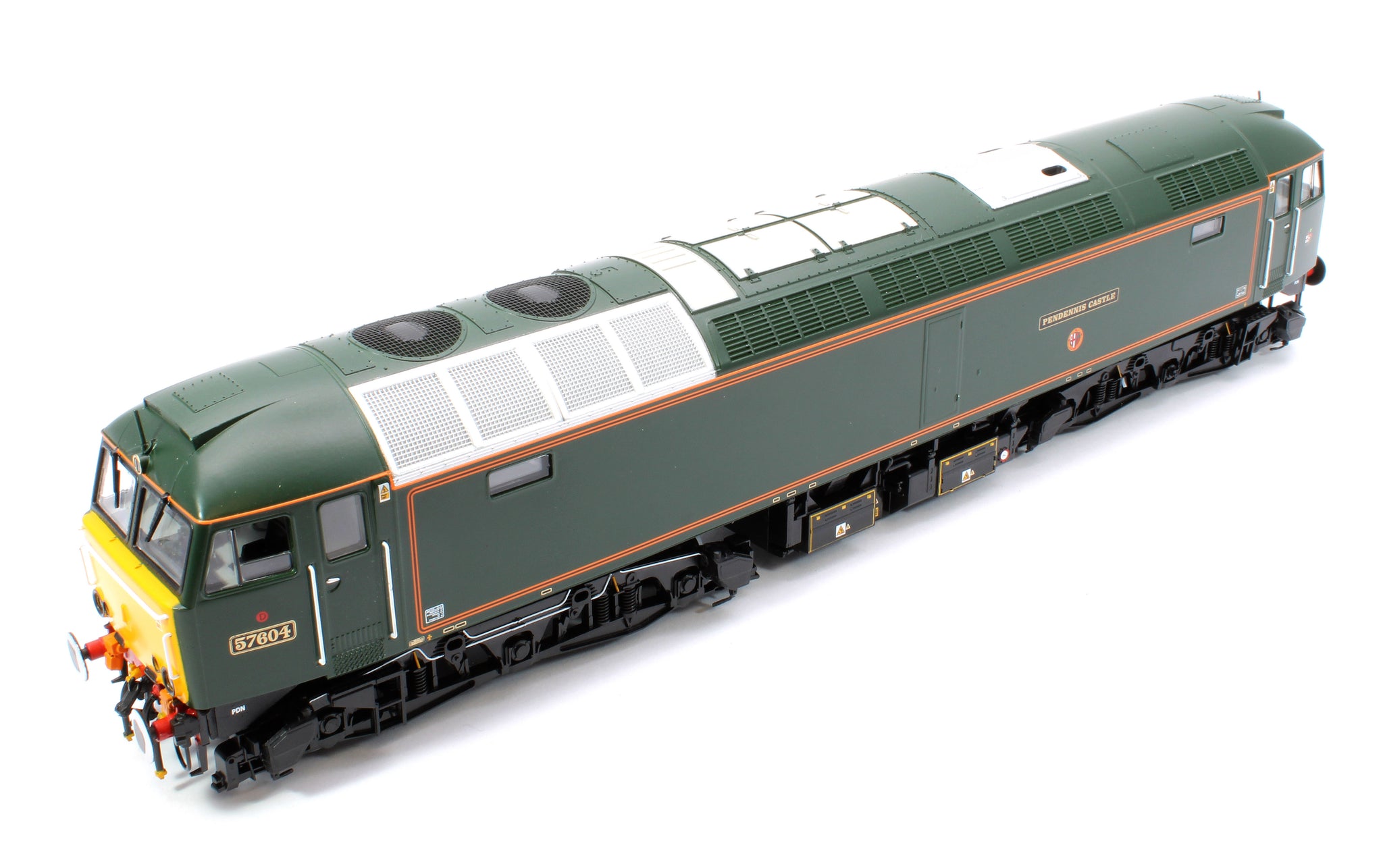 Heljan 5711 Class 57 GWR Lined Green 57604 Pendennis Castle Diesel ...