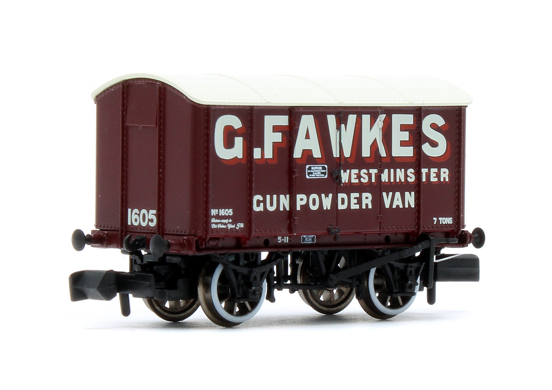 Rapido Trains UK 961012 Not Quite Minks - G. Fawkes Gunpowder – Rails