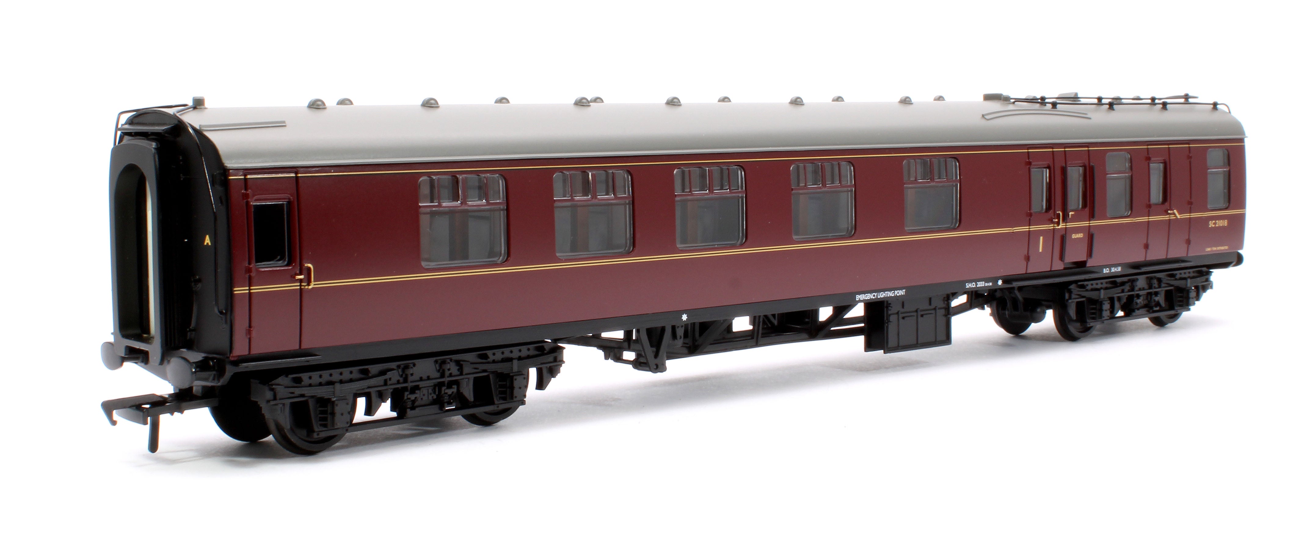 Bachmann 39-226F BR Mk1 BCK Brake Composite Corridor BR – Rails