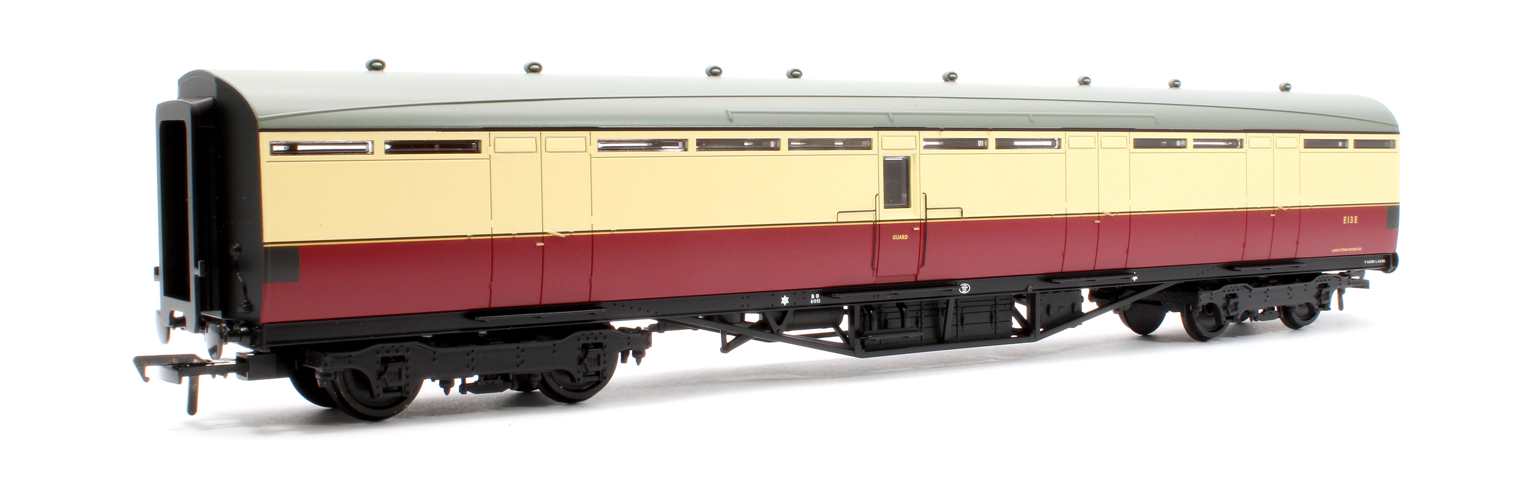 Bachmann 34-361A LNER Thompson Full Brake BR Crimson & – Rails