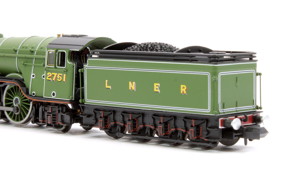 Dapol 2S-011-011D A1 Humorist 2751 LNER Apple Green - DCC – Rails