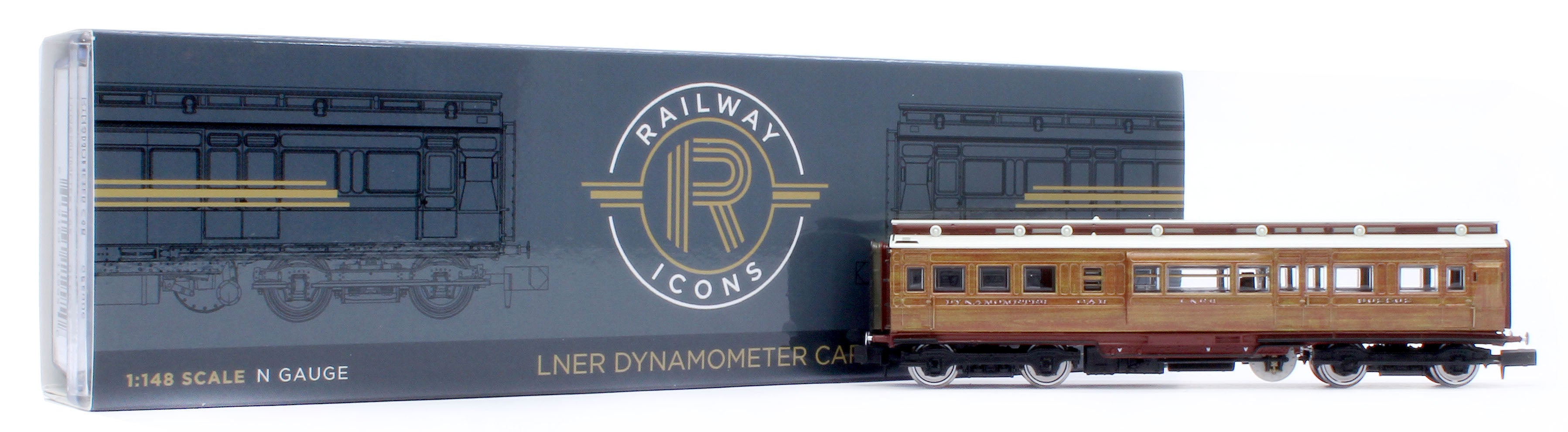 Rapido Trains UK 955006 LNER Dynamometer Car in National – Rails