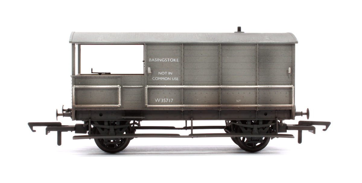 Oxford Rail OR76TOB003W Toad Brake Van BR Toad 4 Wheel Basingstoke ...
