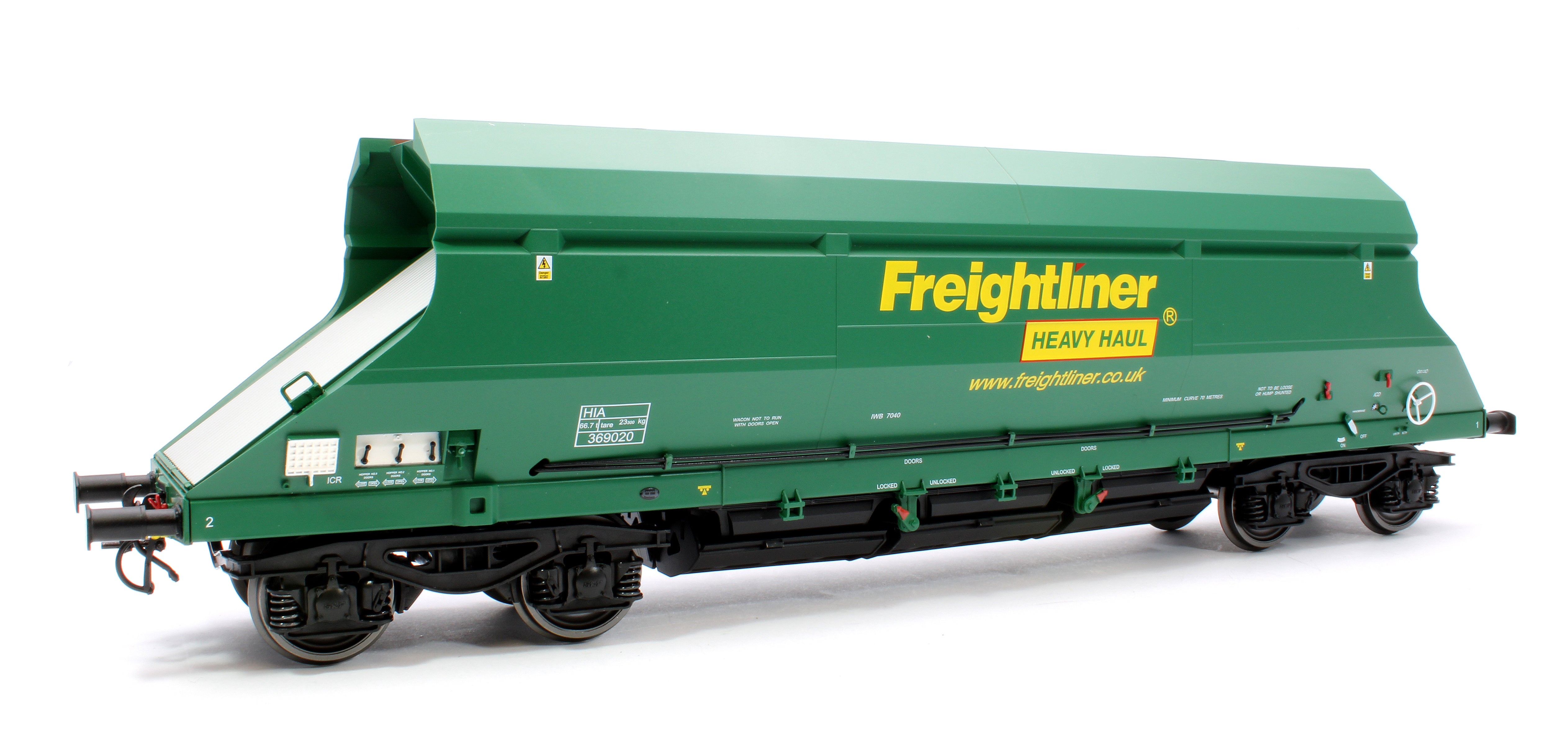 Dapol 7F-026-006 HIA Freightliner Green Heavy Haul Limestone – Rails