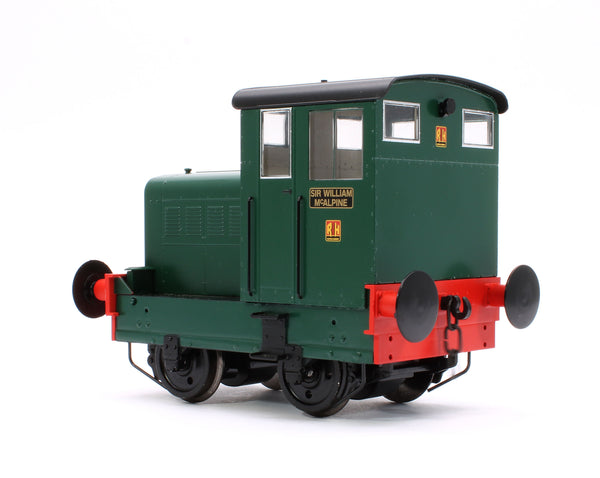 Heljan 9037 Ruston & Hornsby 48DS Dark Green ‘Sir William – Rails