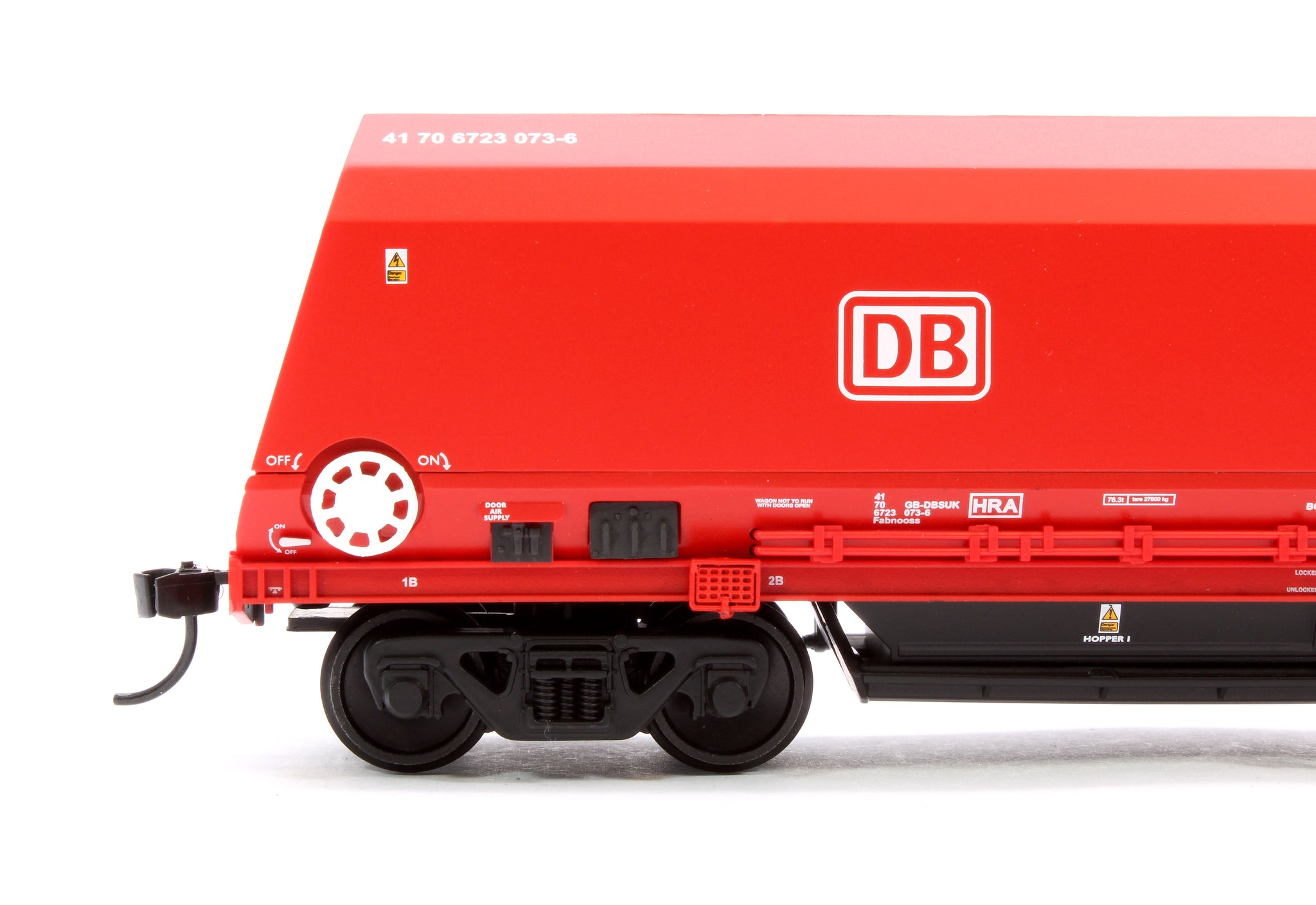 Bachmann 37-865A HRA Bogie Hopper DB Cargo No. 41 70 6723 073-6 – Rails of Sheffield