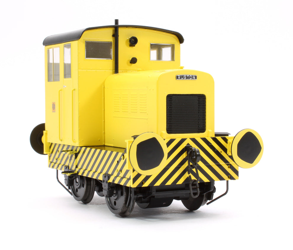 Heljan 9032 Ruston & Hornsby 48DS Yellow/Wasp Stripes – Rails