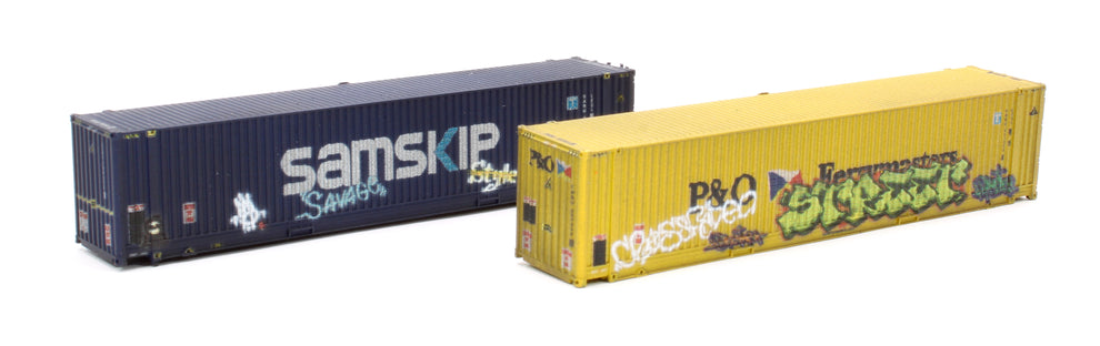 Dapol 2F-028-216 45ft High Cube Container P&O – Rails