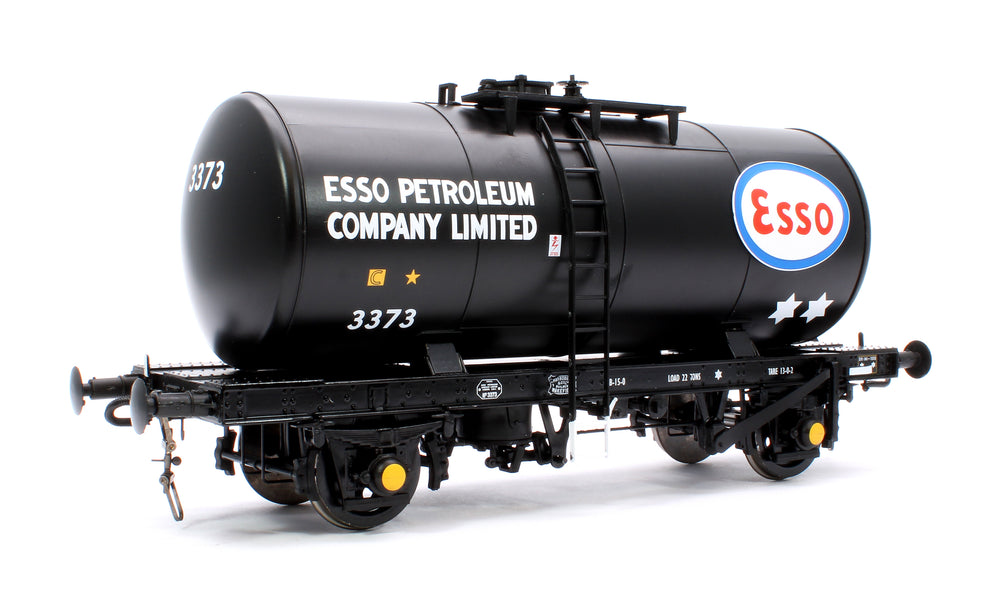 Heljan 1012 35T 'B' Tank ESSO Black (alt livery) No. – Rails
