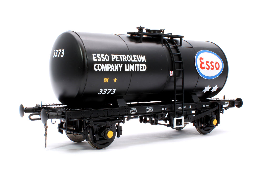 Heljan 1012 35T 'B' Tank ESSO Black (alt livery) No. – Rails