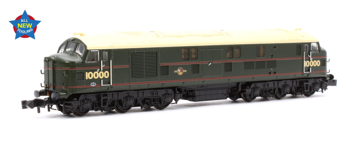 Graham Farish 372-916 LMS 10000 BR Lined Green (Late Crest) Diesel ...