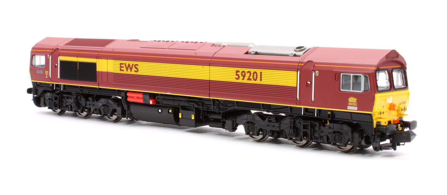 Dapol 2D-005-006S Class 59 59201 EWS “Vale of York” Diesel – Rails