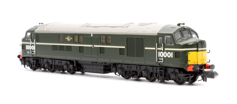 Graham Farish 372-918 LMS 10001 BR Green (Small Yellow – Rails