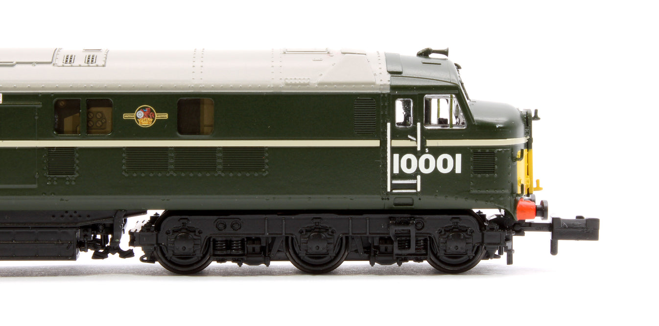 Graham Farish 372-918 LMS 10001 BR Green (Small Yellow – Rails