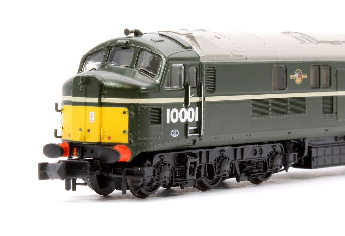 Graham Farish 372-918 LMS 10001 BR Green (Small Yellow – Rails