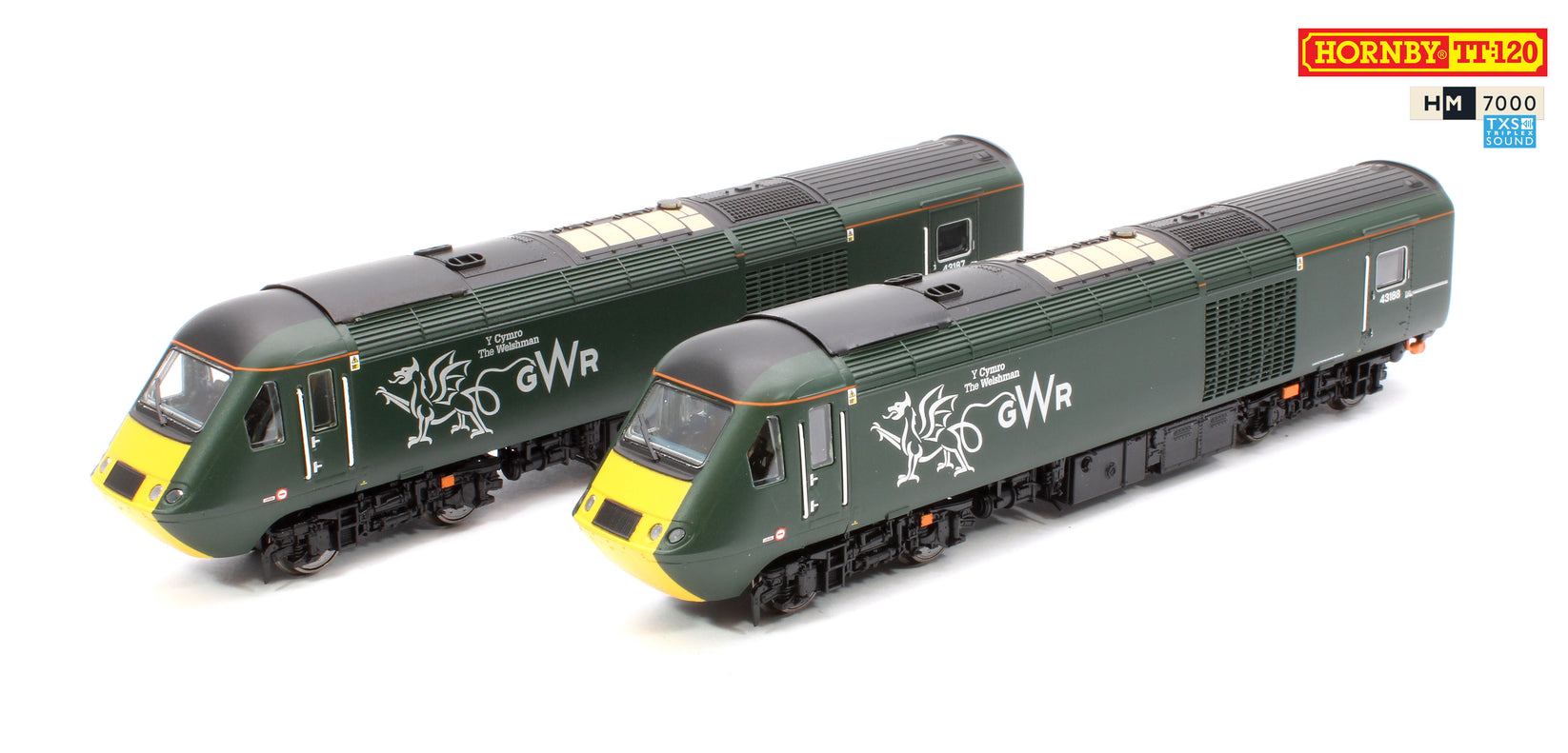 Hornby TT3023TXSM GWR Class 43 HST Train Pack - DCC Sound – Rails