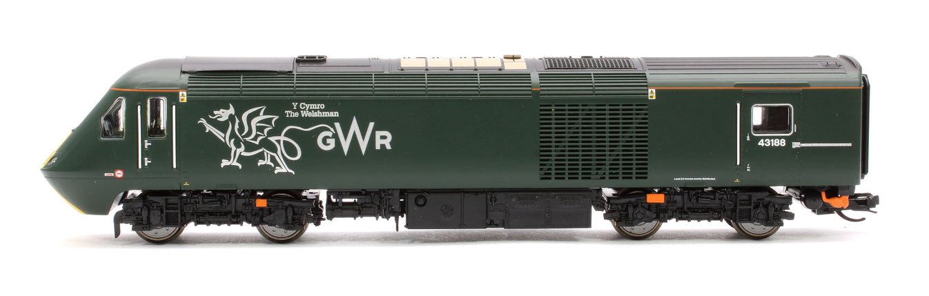 Hornby GWR-HST-BUNDLE Set of 10 GWR TT:120 Class 43 HST Train – Rails