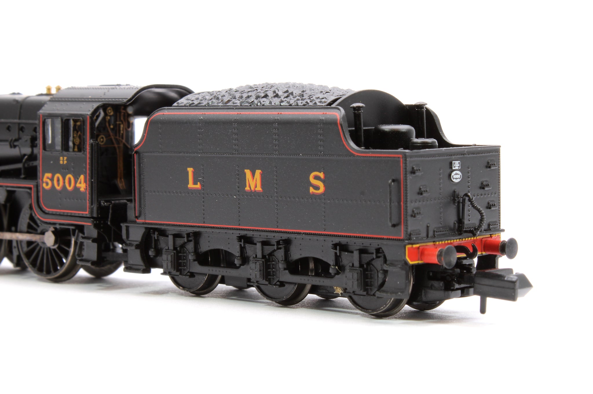 Graham Farish 372-135B LMS 5MT 'Black 5' with Riveted Tender 5004 LMS ...