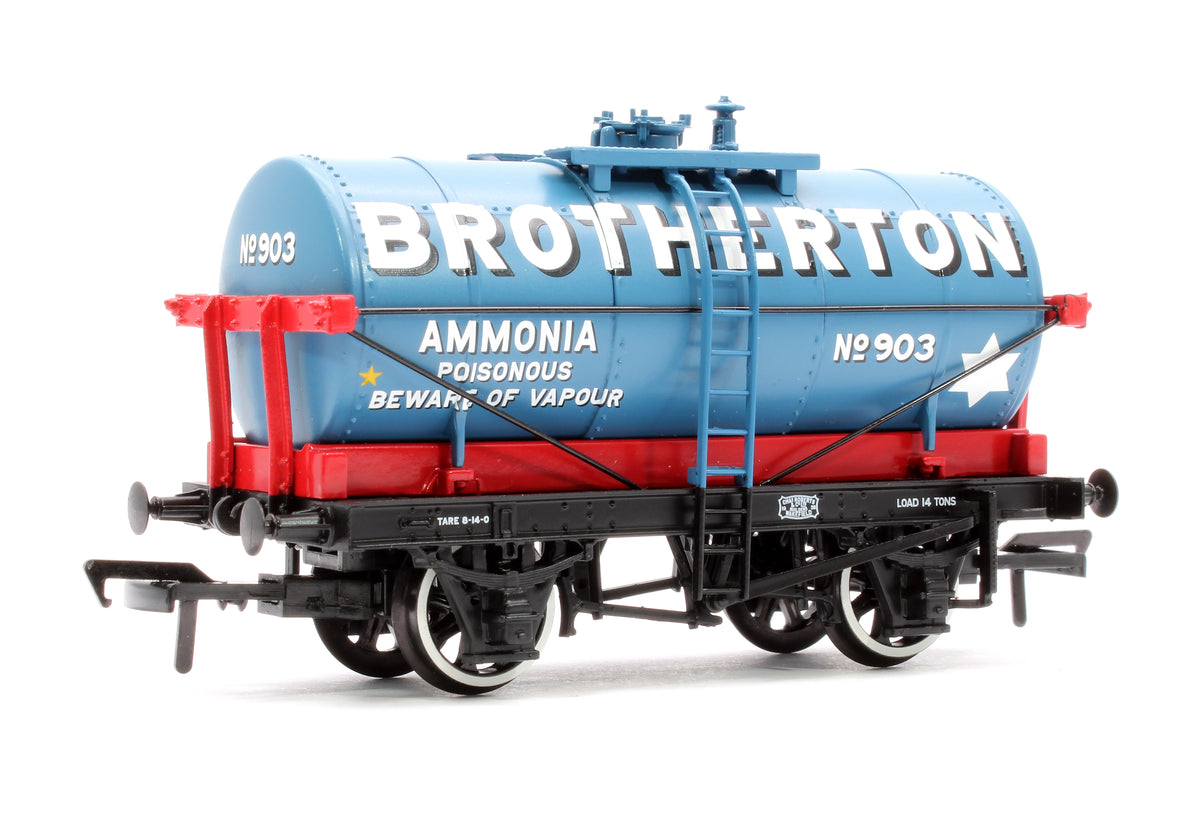 Bachmann 37-690 14T Tank Wagon 'Brotherton' Blue No. 903 – Rails of ...