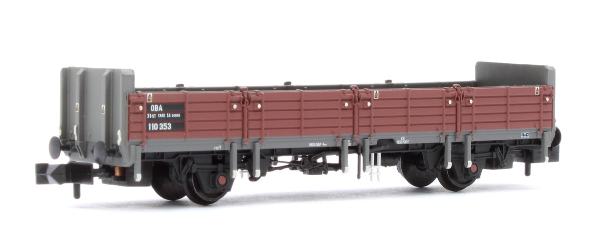 Graham Farish 373-625E BR OBA Open Wagon Low Ends EWS – Rails