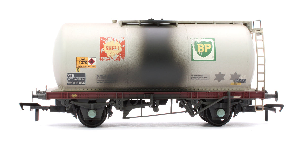 Bachmann 37-577C BR 45T TTA Tank Wagon Wagon 'Shell-BP' Grey No.67364 ...
