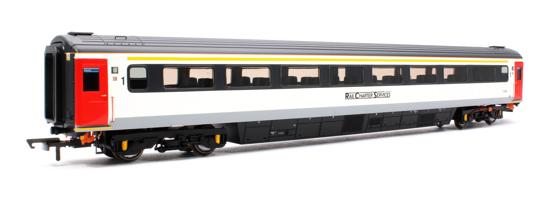 Hornby R40182A Mk3 First Open Rail Charter Services 11091 – Rails