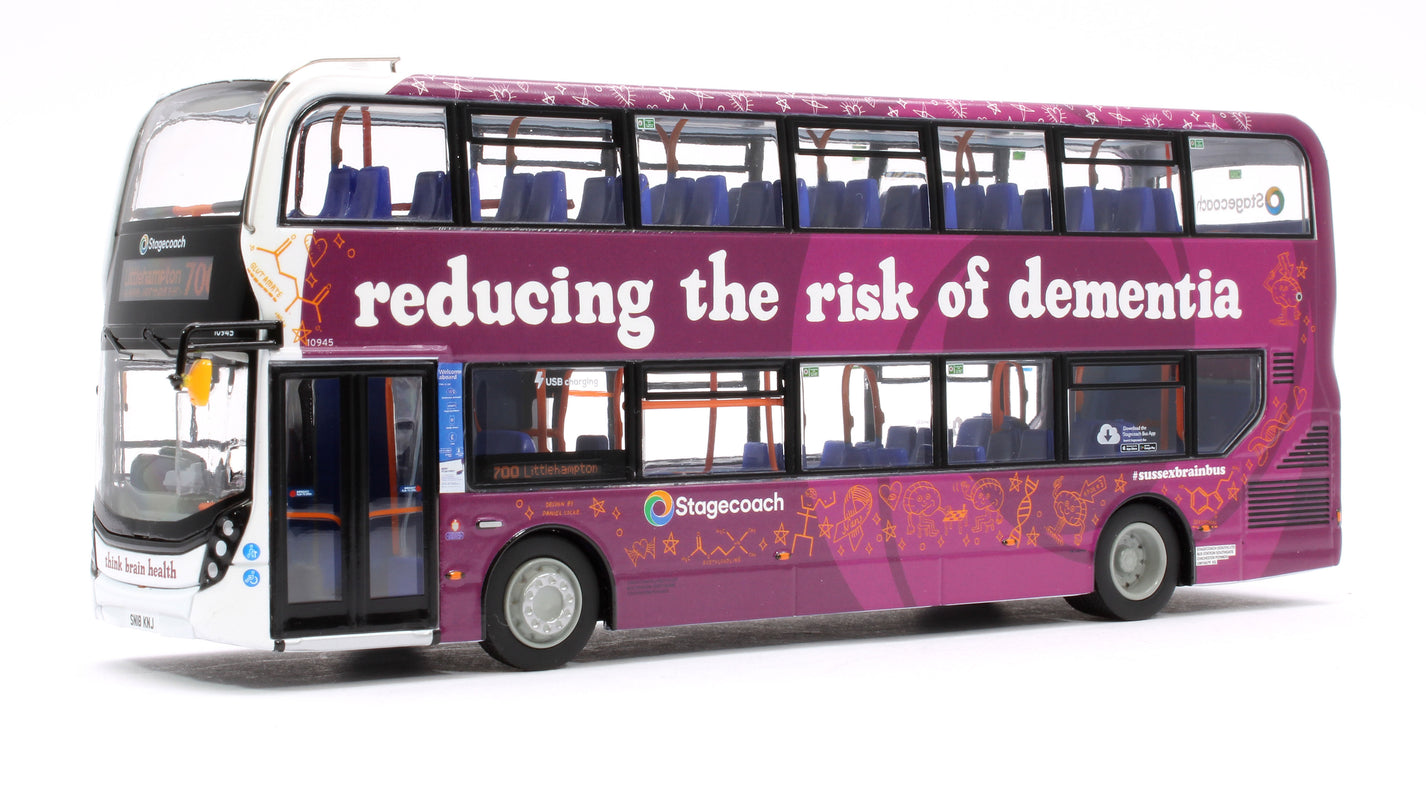 Northcord Model Company UK6532 ADL Enviro 400 Sussex Brain – Rails