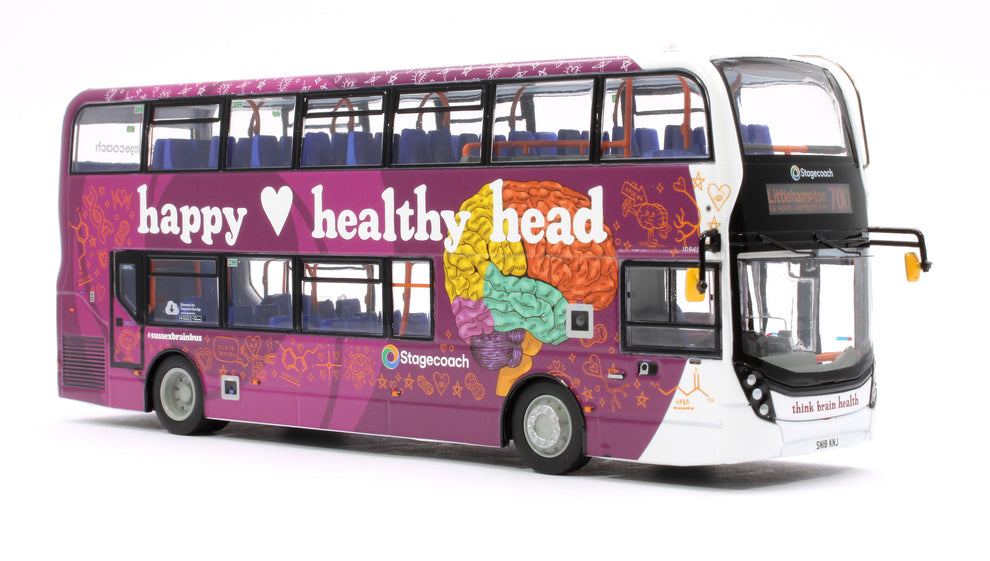 Northcord Model Company UK6532 ADL Enviro 400 Sussex Brain – Rails