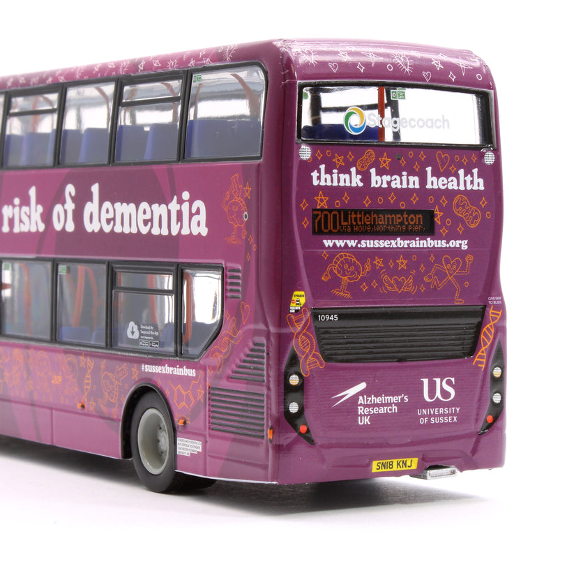 Northcord Model Company UK6532 ADL Enviro 400 Sussex Brain – Rails