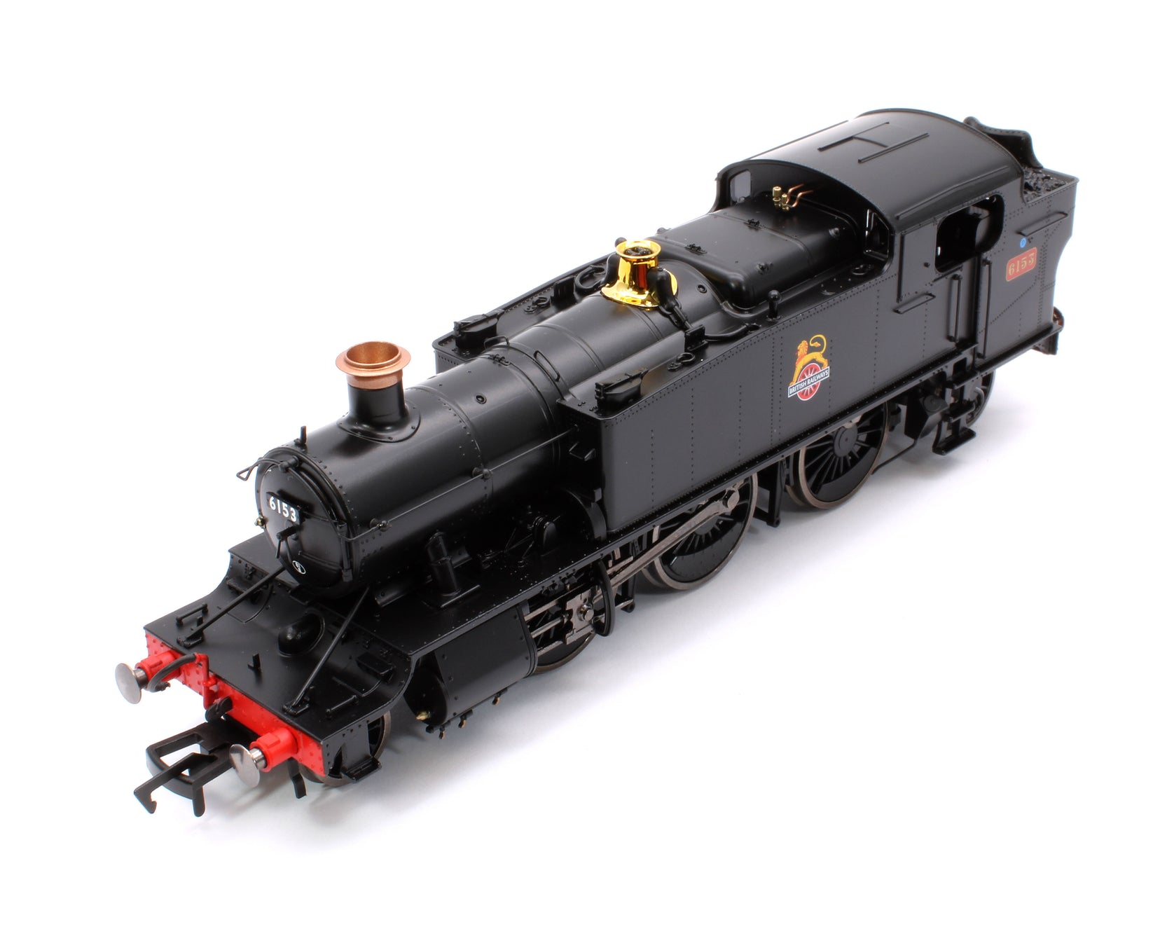 Dapol 4S-041-013S Large Prairie 6153 BR Black Early Crest – Rails