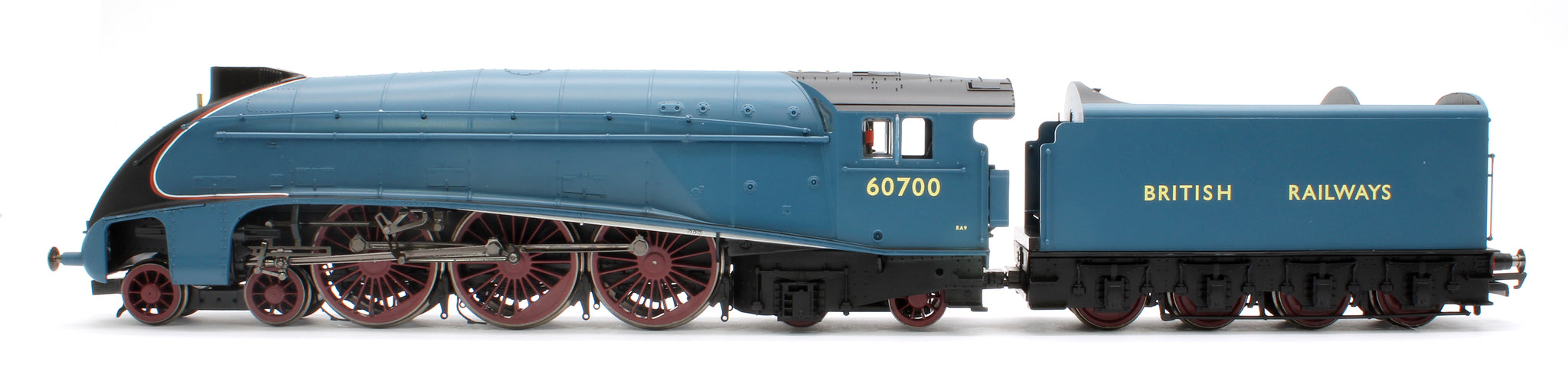 Hornby R30125 W1 Class 'Hush Hush' Streamlined 4-6-4 BR Garter Blue ...