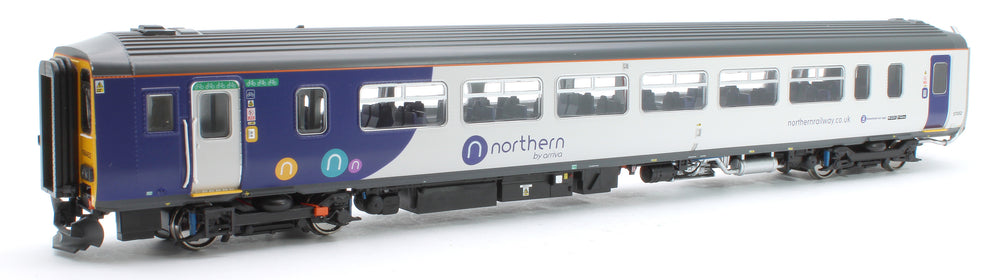 Realtrack RT156-411 Class 156 Northern White Livery 2 Car DMU – Rails