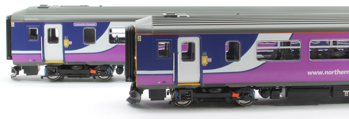 Realtrack RT156-421 Class 156 Northern Midnight Blue Livery 2 Car DMU ...