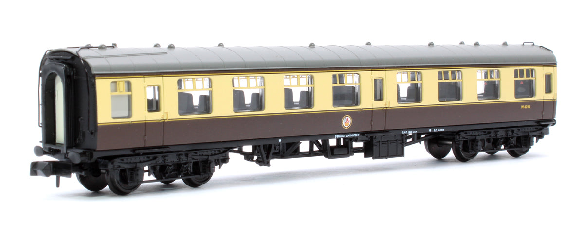 Graham Farish 374-014C BR Mk1 TSO Tourist Second Open BR (WR) Chocolate ...