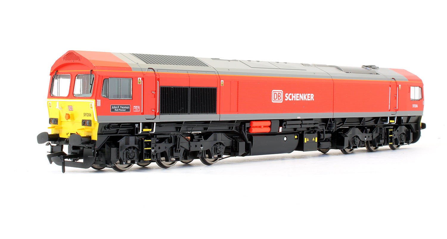 Dapol Pre-Owned Class 59 206 DB Schenker 'John F Yeoman' Diesel ...
