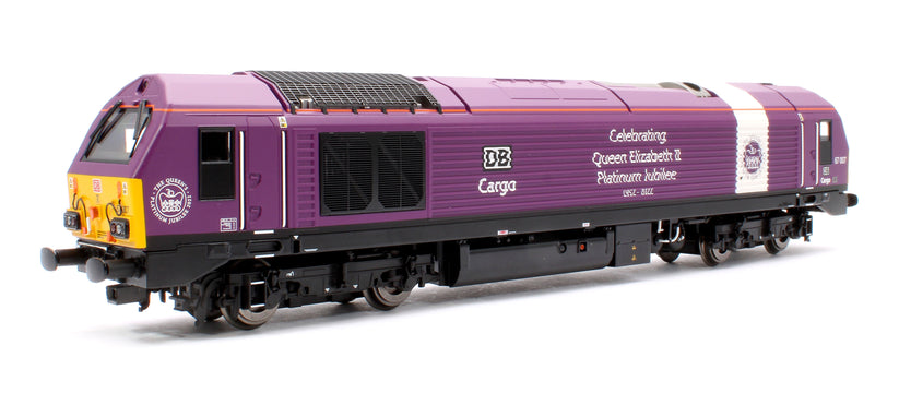 Hornby R30333 Class 67 DB Cargo Bo-Bo 67007 'Queen's – Rails