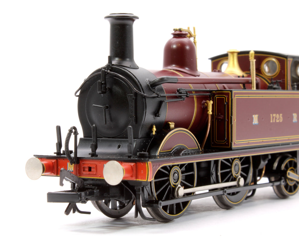 Bachmann 31-740ASF MR 1532 Tank 1725 Midland Railway Crimson – Rails