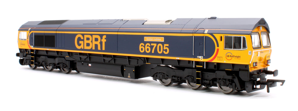 Hornby R30334 Class 66 GBRf Co-Co 66705 'Golden – Rails
