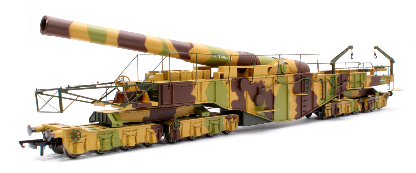 Oxford Rail OR76BOOM03 OR76BOOM03 Rail Gun WW1 Boche Buster – Rails